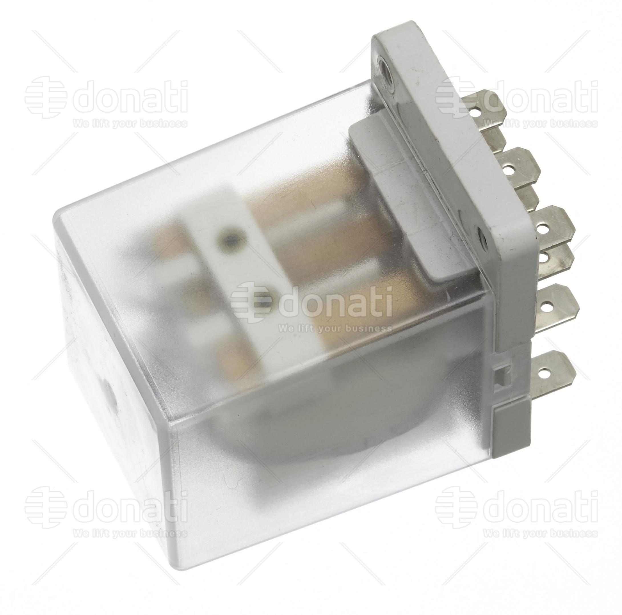 Relay with 3 changeover contacts 16 A 48 Vdc, screw terminals - B23 ...