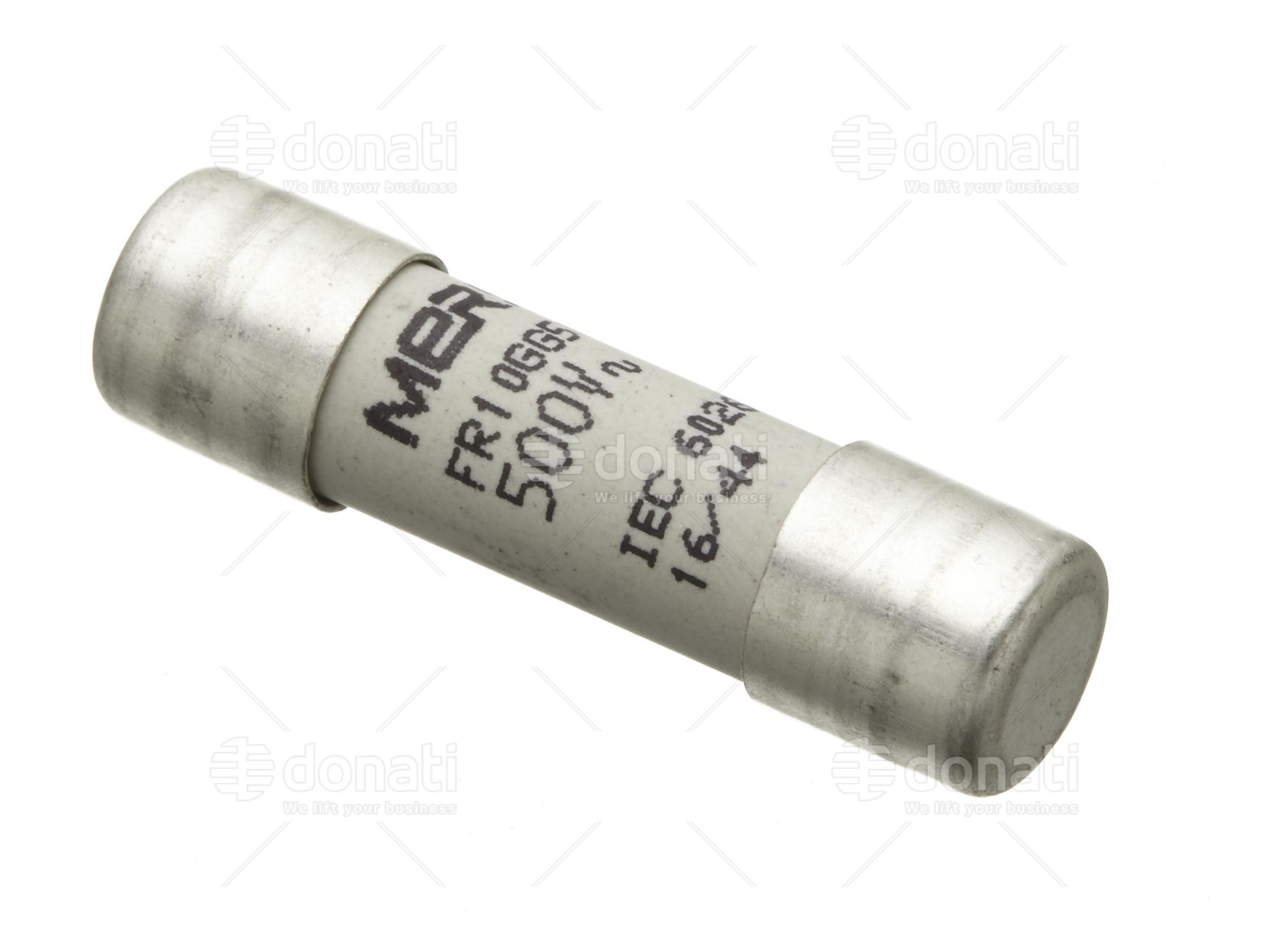 ABB M256363 - Fusibile ceramico 10,3x38 mm 6 A confezione 10 pz | Donati