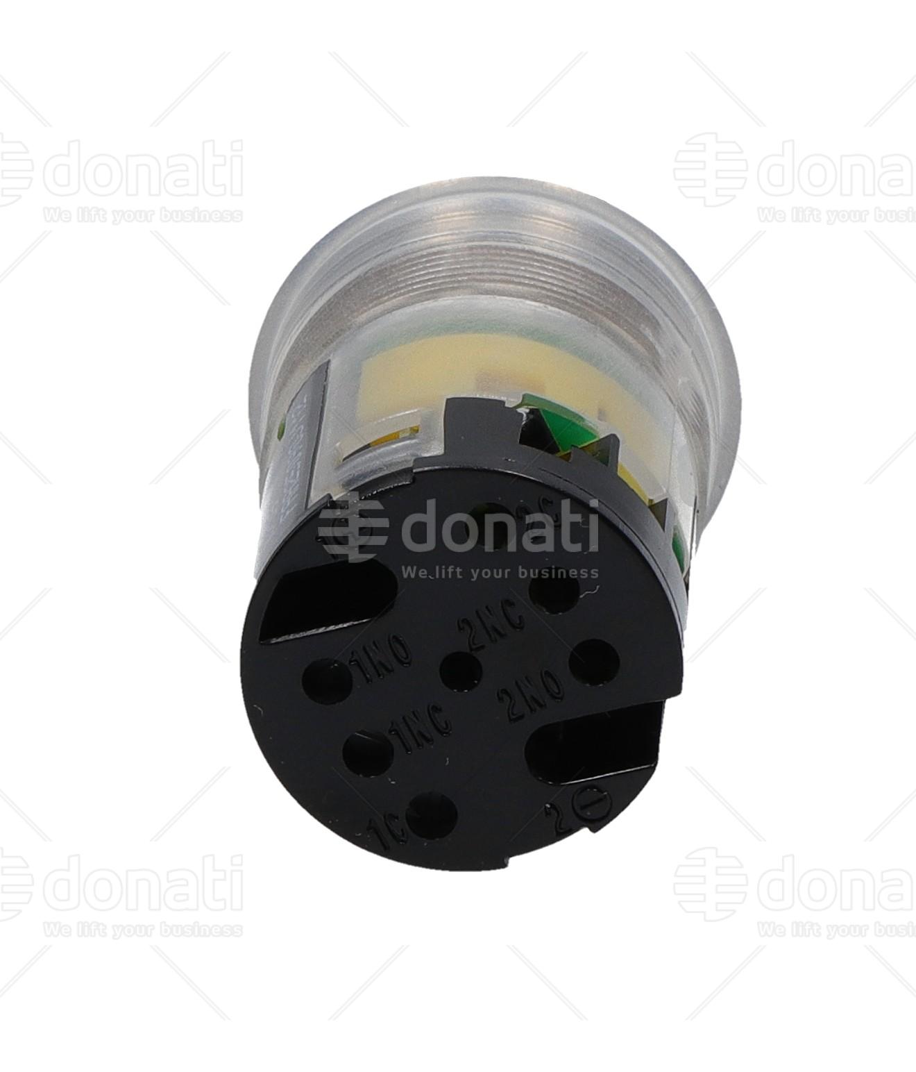 OTIS FAA25090J112 - Push-button CMOS, polished-s/steel finish, green ...