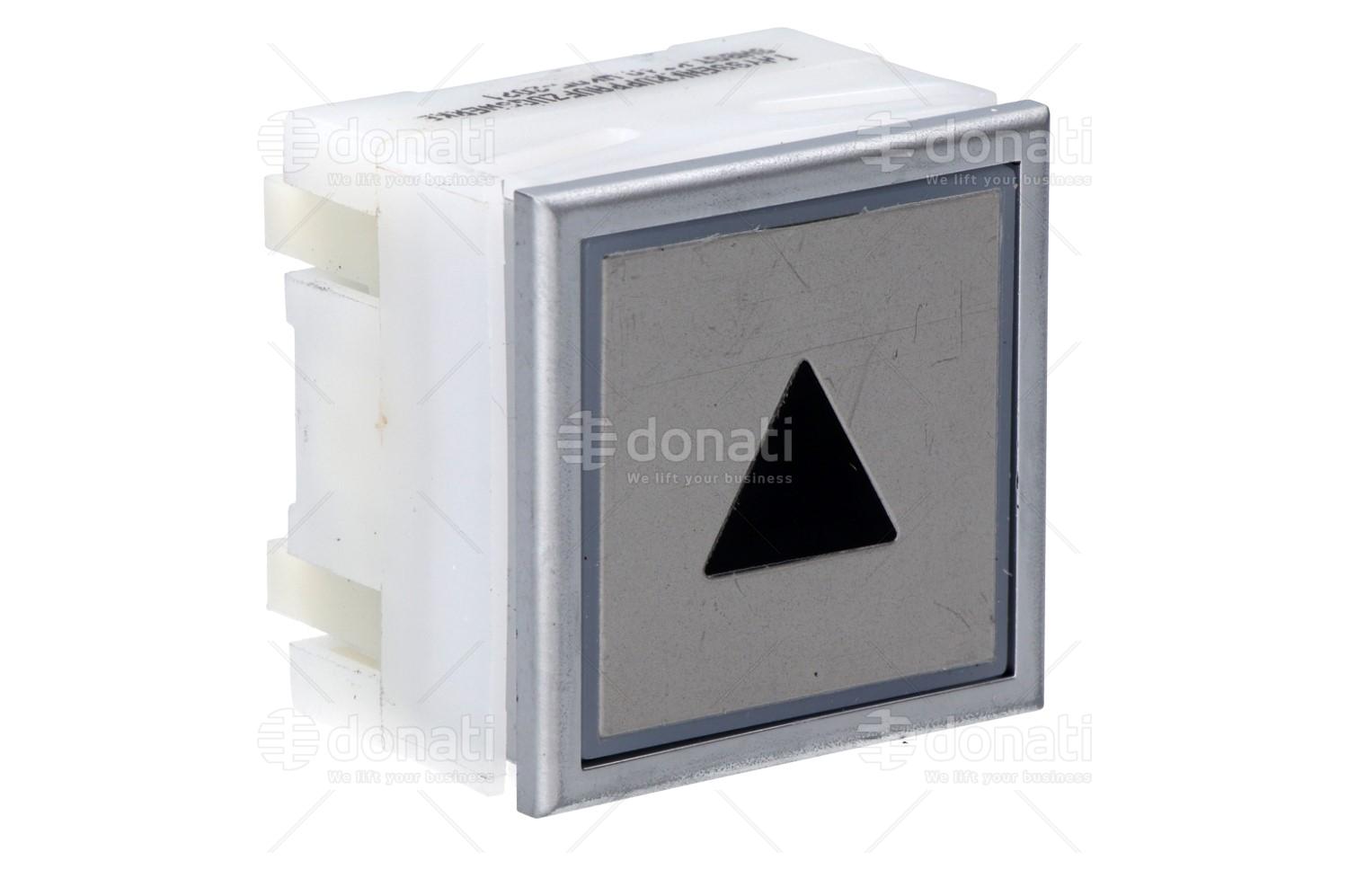 THYSSENKRUPP 65680009380 - Push button Step Cassic, flat, red light 'arrow' | Donati